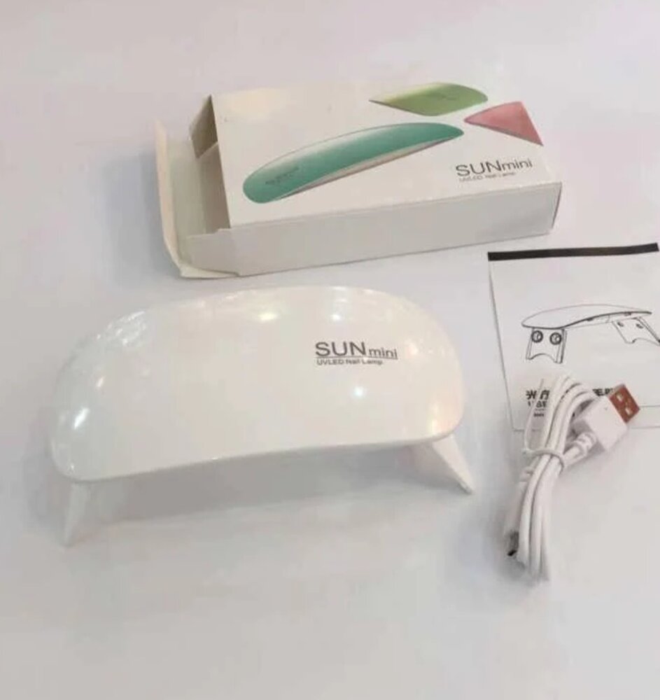Mini uv led lampa bela - nokticisatici.rs