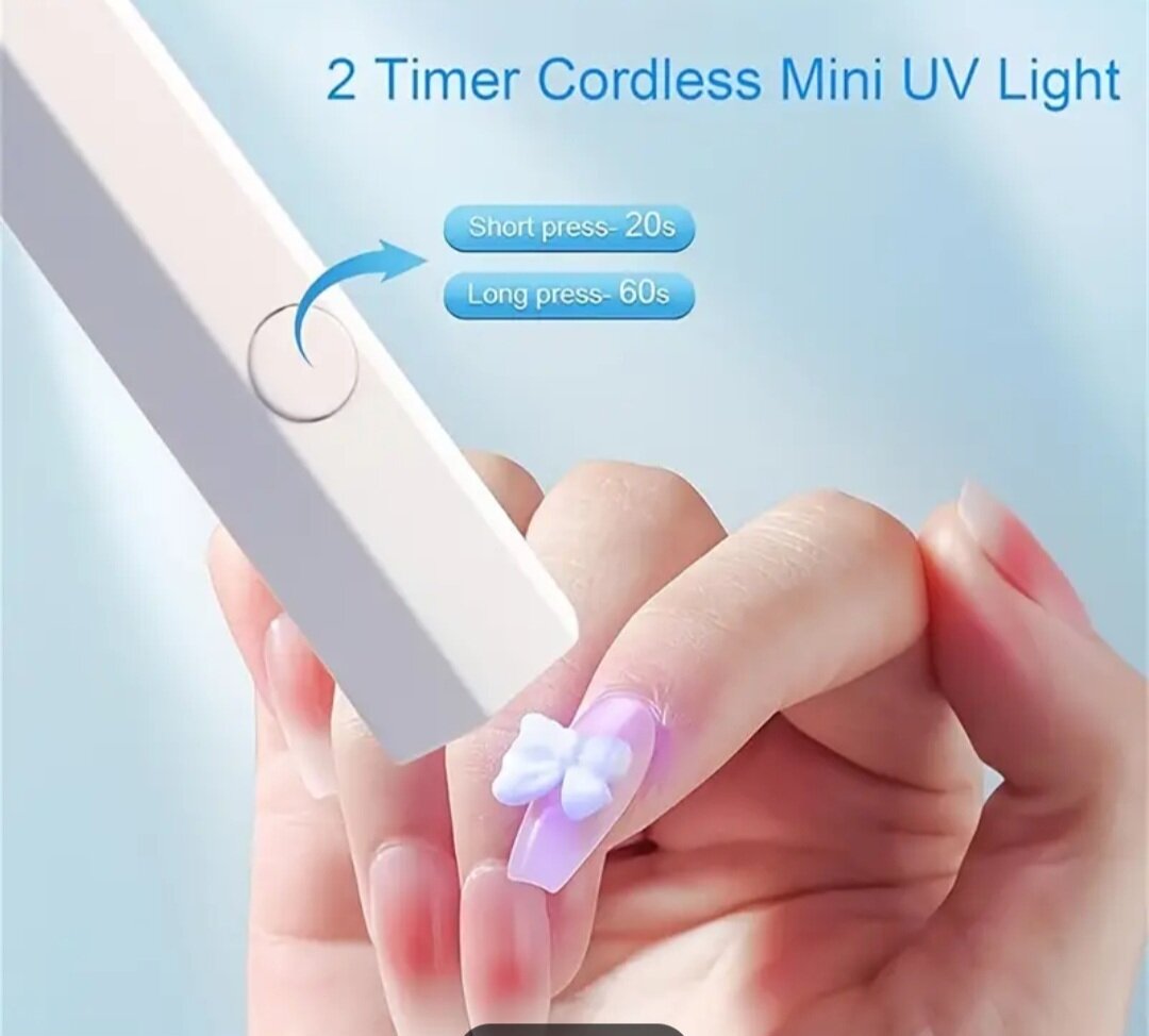 Mini uv led lampa za jedan prst - nokticisatici.rs